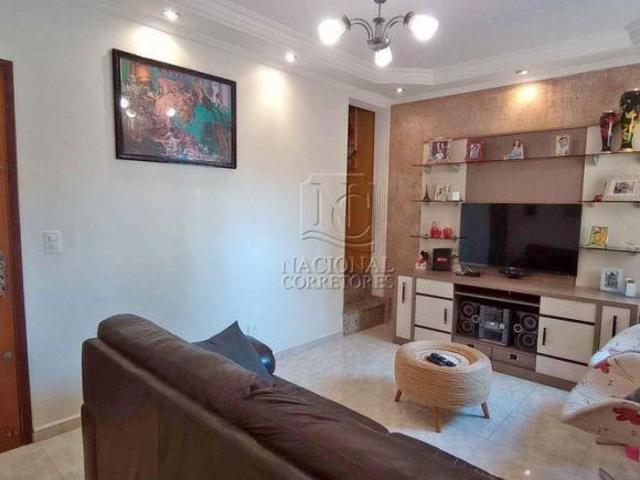 Cobertura com 3 dormitórios à venda, 134 m² por R$ 805.000,00 Vila Pires Santo André/SP