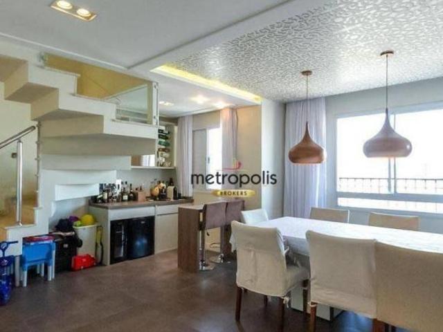 Cobertura com 3 dormitórios à venda, 137 m² por R$ 1.170.000,00 Nova Petrópolis São Bernardo do