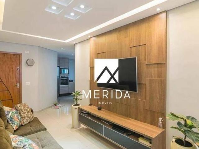 Cobertura com 3 dormitórios à venda, 140 m² por R$ 680.000,00 Vila Pires Santo André/SP