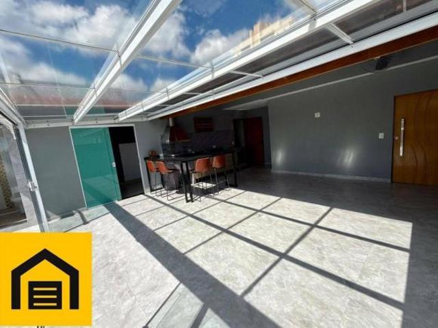 Cobertura com 3 dormitórios à venda, 140 m² por R$ 755.000,00 Vila Valparaíso Santo André/SP