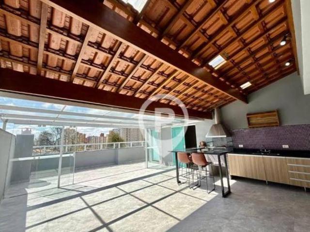 Cobertura com 3 dormitórios à venda, 140 m² por R$ 773.800 Vila Valparaíso Santo André/SP