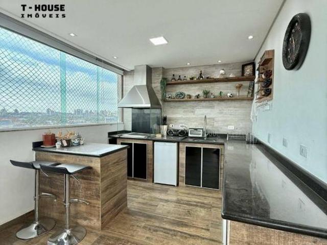 Cobertura com 3 dormitórios à venda, 140 m² por R$ 790.000 Paulicéia São Bernardo do Campo/SP