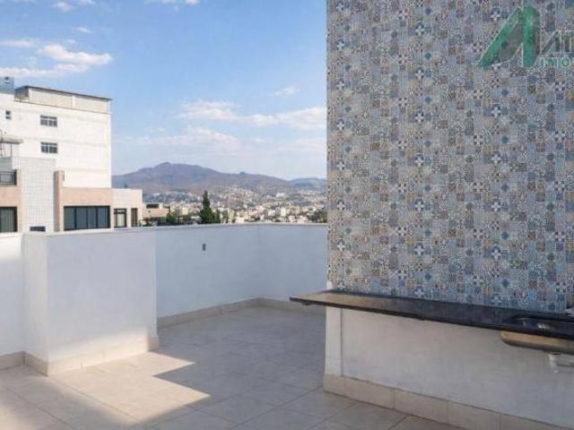 Cobertura com 3 dormitórios à venda, 140 m² por R$ 810.000,00 Sagrada Família Belo Horizonte/MG
