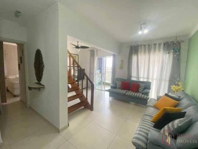 Cobertura com 3 dormitórios à venda, 144 m² por R$ 900.000,00 Centro Bertioga/SP