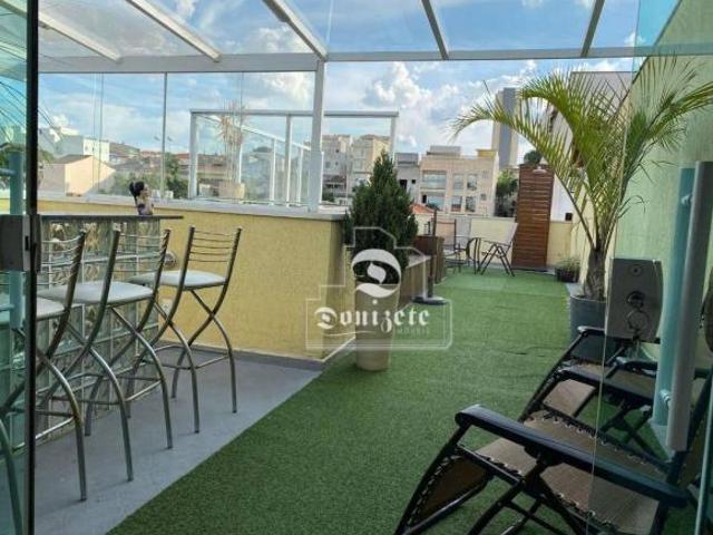 Cobertura com 3 dormitórios à venda, 145 m² por R$ 880.000,00 Santa Maria Santo André/SP