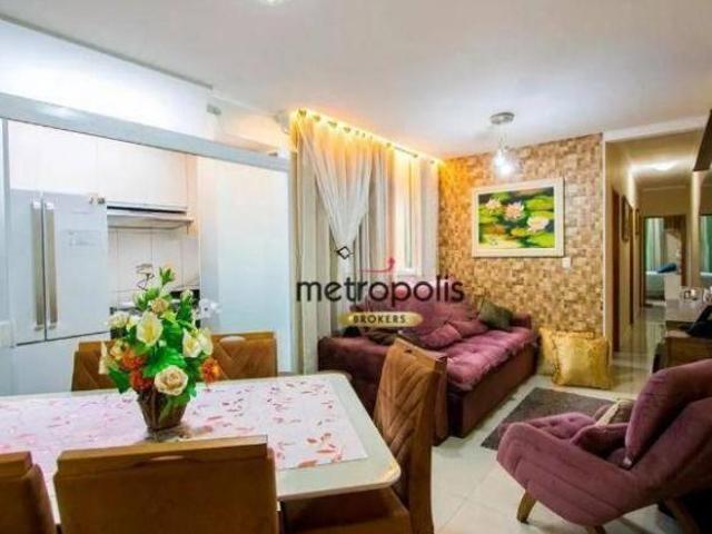 Cobertura com 3 dormitórios à venda, 148 m² por R$ 530.000,00 Vila Gilda Santo André/SP