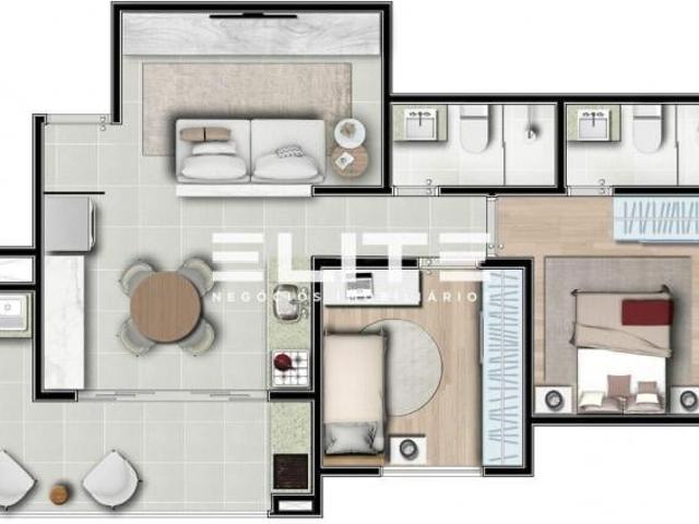Cobertura com 3 dormitórios à venda, 152 m² por R$ 1.358.000,00 Vila Alzira Santo André/SP