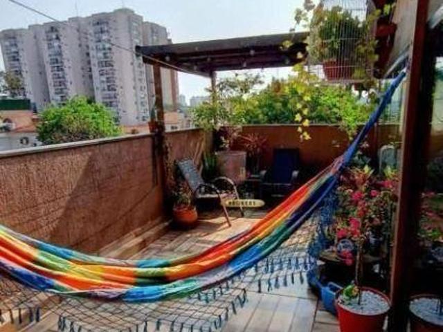 Cobertura com 3 dormitórios à venda, 154 m² por R$ 569.000,00 Vila Gilda Santo André/SP
