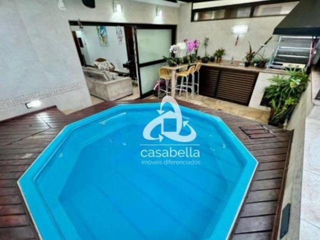 Cobertura com 3 dormitórios à venda, 154 m² por R$ 1.380.000,00 Embaré Santos/SP