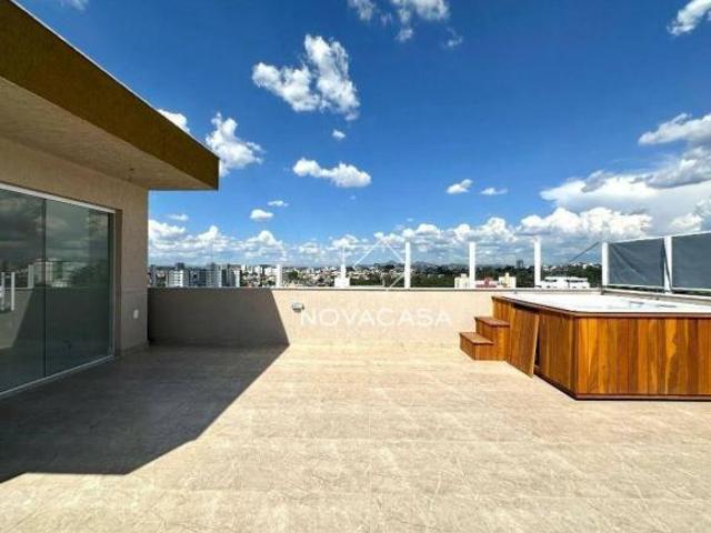 Cobertura com 3 dormitórios à venda, 155 m² por R$ 910.000,00 Santa Branca Belo Horizonte/MG