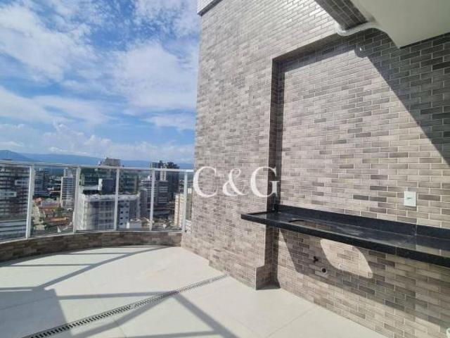 Cobertura com 3 dormitórios à venda, 155 m² por R$ 1.870.000,00 Vila Guilhermina Praia Grande/SP
