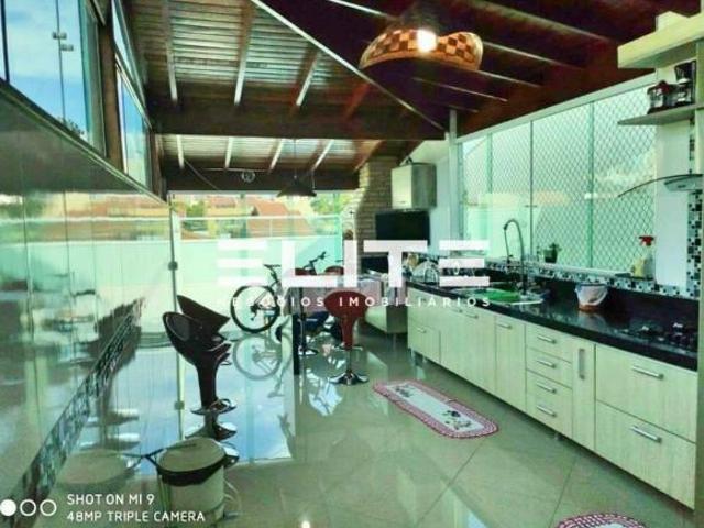 Cobertura com 3 dormitórios à venda, 156 m² Vila Alzira Santo André/SP