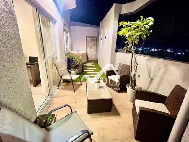 Cobertura com 3 dormitórios à venda, 158 m² por R$ 960.000,00 Encruzilhada Santos/SP