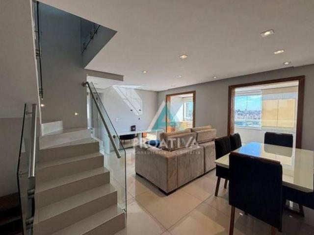 Cobertura com 3 dormitórios à venda, 158 m² por R$ 1.382.000,09 Campestre Santo André/SP