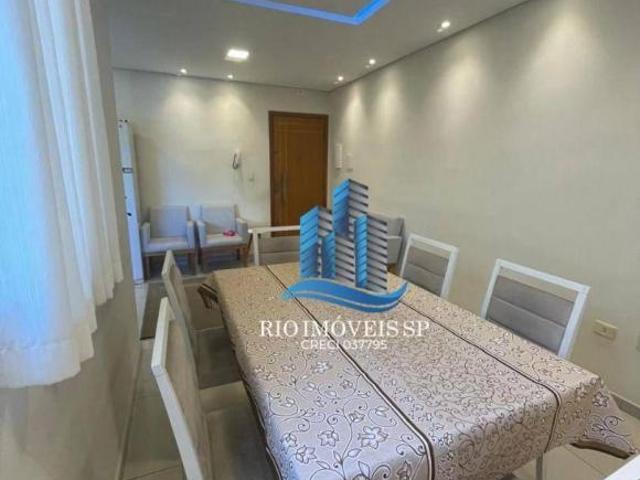 Cobertura com 3 dormitórios à venda, 160 m² por R$ 569.000,00 Casa Branca Santo André/SP