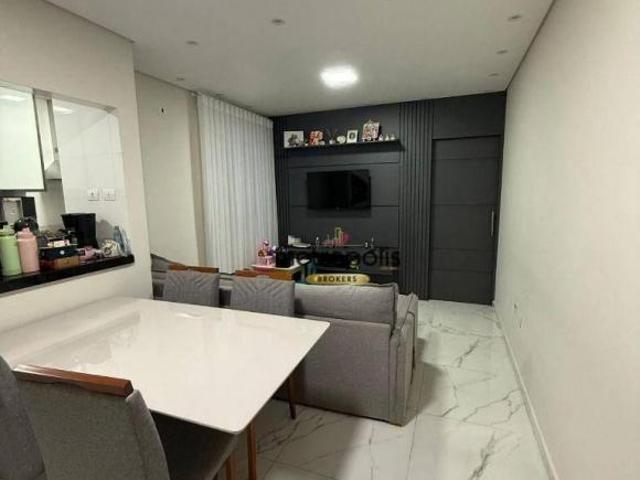 Cobertura com 3 dormitórios à venda, 160 m² por R$ 905.000,00 Utinga Santo André/SP