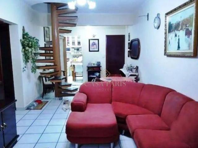 Cobertura com 3 dormitórios à venda, 160 m² por R$ 1.100.000,00 Canto do Forte Praia Grande/SP