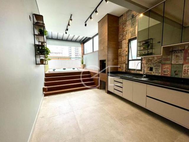 Cobertura com 3 dormitórios à venda, 160 m² por R$ 1.890.000,00 Pompéia Santos/SP