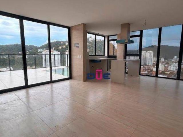 Cobertura com 3 dormitórios à venda, 160 m² por R$ 2.800.000 José Menino Santos/SP
