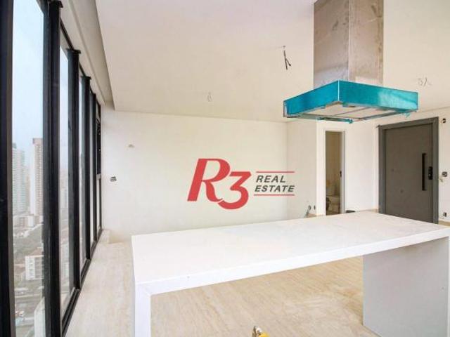 Cobertura com 3 dormitórios à venda, 160 m² por R$ 2.900.000,00 José Menino Santos/SP