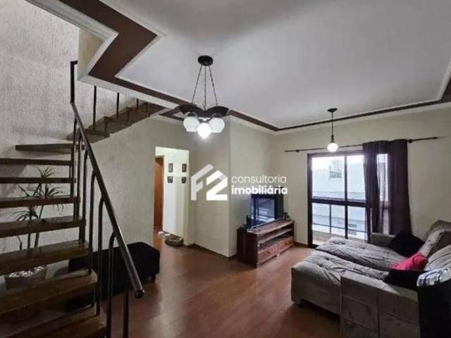 Cobertura com 3 dormitórios à venda, 162 m² por R$ 830.000,00 Santa Maria São Caetano do Sul/SP