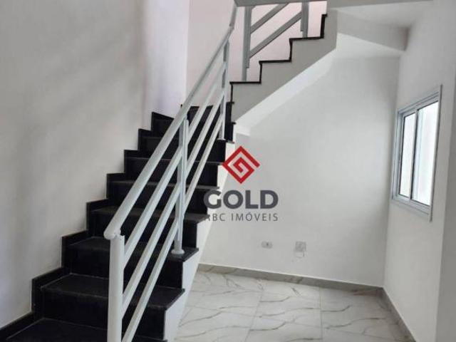Cobertura com 3 dormitórios à venda, 163 m² por R$ 850.000,00 Campestre Santo André/SP