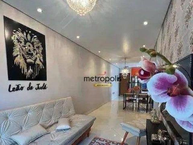 Cobertura com 3 dormitórios à venda, 164 m² por R$ 680.000,00 Vila Camilópolis Santo André/SP