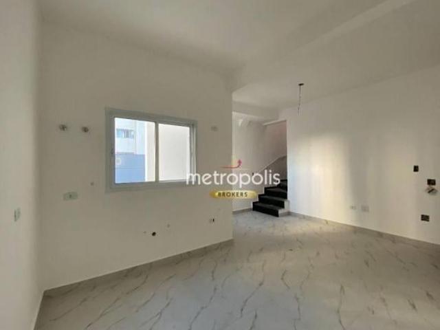 Cobertura com 3 dormitórios à venda, 164 m² por R$ 850.000,00 Campestre Santo André/SP