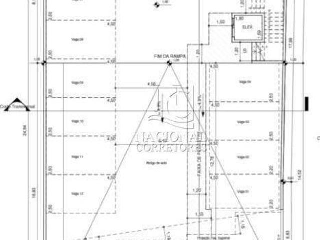 Cobertura com 3 dormitórios à venda, 166 m² por R$ 970.000 Campestre Santo A