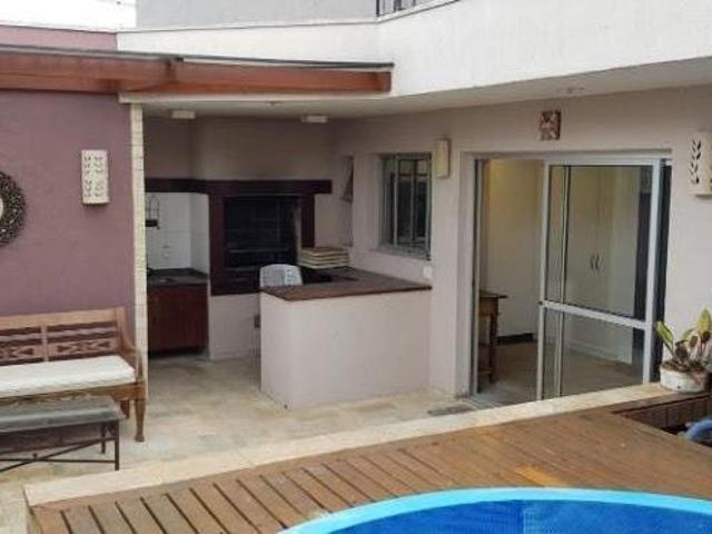 Cobertura com 3 dormitórios à venda, 169 m² por R$ 1.800.000,00 Brooklin São Paulo/SP