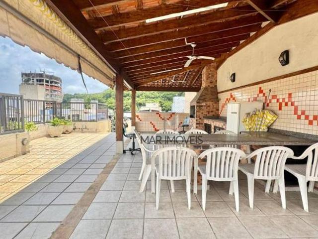 Cobertura com 3 dormitórios à venda, 170 m² por R$ 850.000,00 Astúrias Guarujá/SP