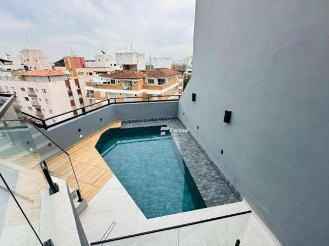 Cobertura com 3 dormitórios à venda, 172 m² por R$ 1.000.000,00 Enseada Guarujá/SP