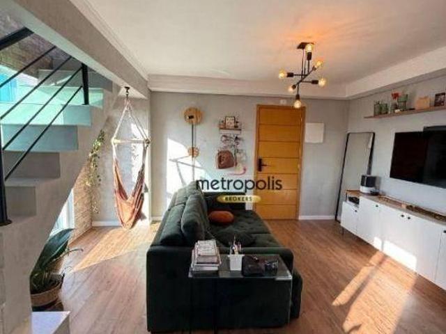 Cobertura com 3 dormitórios à venda, 174 m² por R$ 750.000,00 Jardim Guapituba Mauá/SP