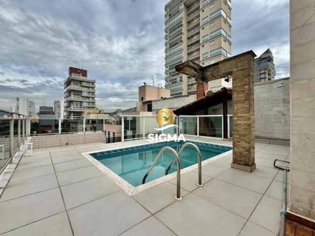 Cobertura com 3 dormitórios à venda, 178 m² por R$ 700.000,00 Enseada Guarujá/SP