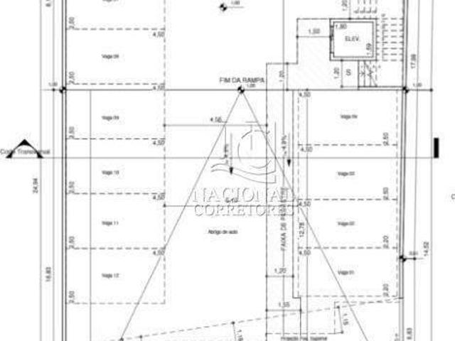 Cobertura com 3 dormitórios à venda, 178 m² por R$ 1.050.000 Campestre Santo André/SP