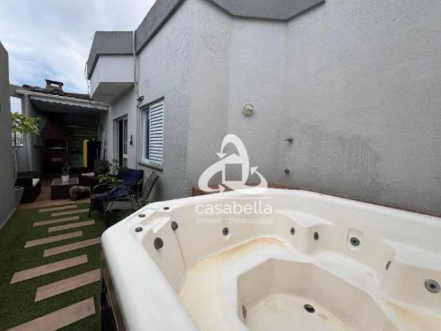 Cobertura com 3 dormitórios à venda, 180 m² por R$ 950.000,00 Encruzilhada Santos/SP
