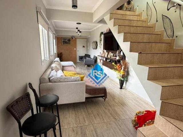 Cobertura com 3 dormitórios à venda, 181 m² por R$ 800.000,00 Vila Baeta Neves São Bernardo do C
