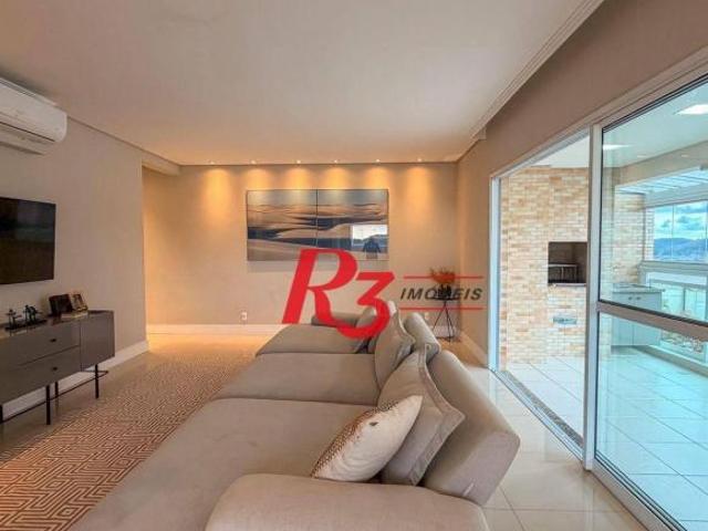 Cobertura com 3 dormitórios à venda, 189 m² por R$ 2.390.000,00 Ponta da Praia Santos/SP