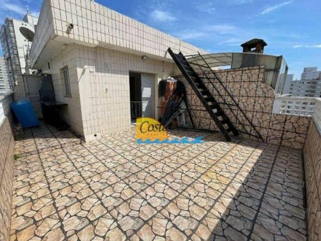 Cobertura com 3 dormitórios à venda, 191 m² por R$ 750.000,00 Aviação Praia Grande/SP