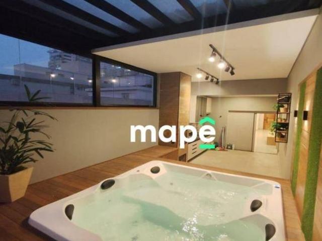 Cobertura com 3 dormitórios à venda, 191 m² por R$ 1.808.000,00 Pompéia Santos/SP