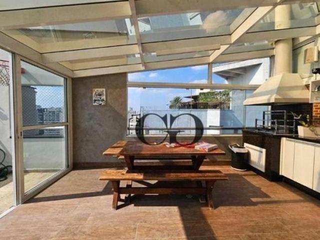 Cobertura com 3 dormitórios à venda, 193 m² por R$ 2.580.000,00 Moema São Paulo/SP