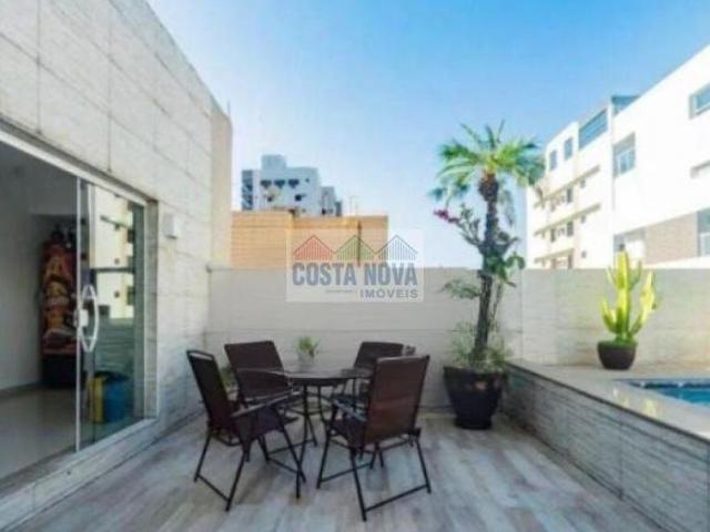 Cobertura com 3 dormitórios à venda, 194 m² por R$ 1.550.000,00 Aparecida Santos/SP