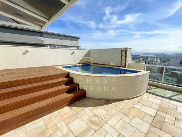 Cobertura com 3 dormitórios à venda, 196 m² por R$ 2.200.000,00 Jardim Las Palmas Guarujá/SP