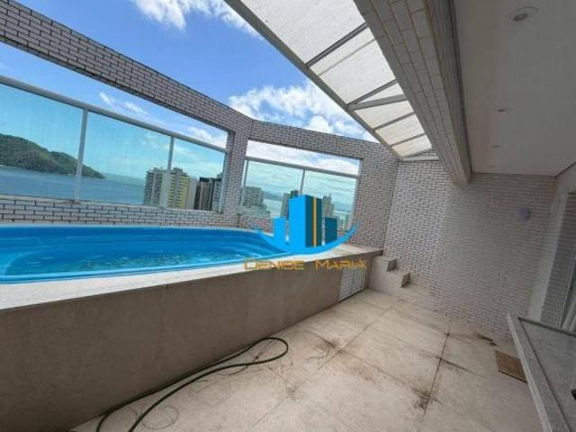 Cobertura com 3 dormitórios à venda, 196 m² por R$ 3.000.000,00 Ponta da Praia Santos/SP