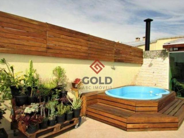 Cobertura com 3 dormitórios à venda, 197 m² por R$ 960.000,00 Jardim Santo Antônio Santo André/S