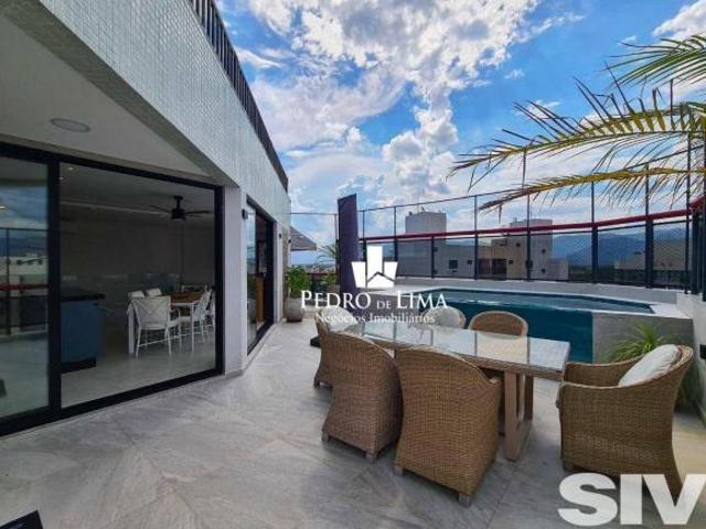 Cobertura com 3 dormitórios à venda, 200 m² por R$ 4.700.000,00 Riviera Módulo 6 Bertioga/SP