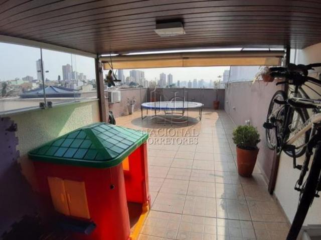 Cobertura com 3 dormitórios à venda, 200 m² Santa Maria Santo André/SP