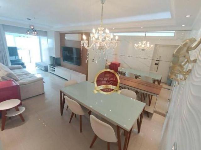 Cobertura com 3 dormitórios à venda, 203 m² por R$ 2.500.000,00 Aviação Praia Grande/SP