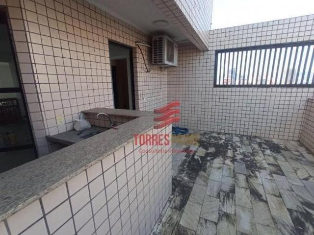 Cobertura com 3 dormitórios à venda, 208 m² por R$ 1.200.000,00 Ponta da Praia Santos/SP