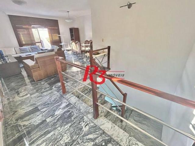 Cobertura com 3 dormitórios à venda, 212 m² por R$ 3.200.000,00 Aparecida Santos/SP